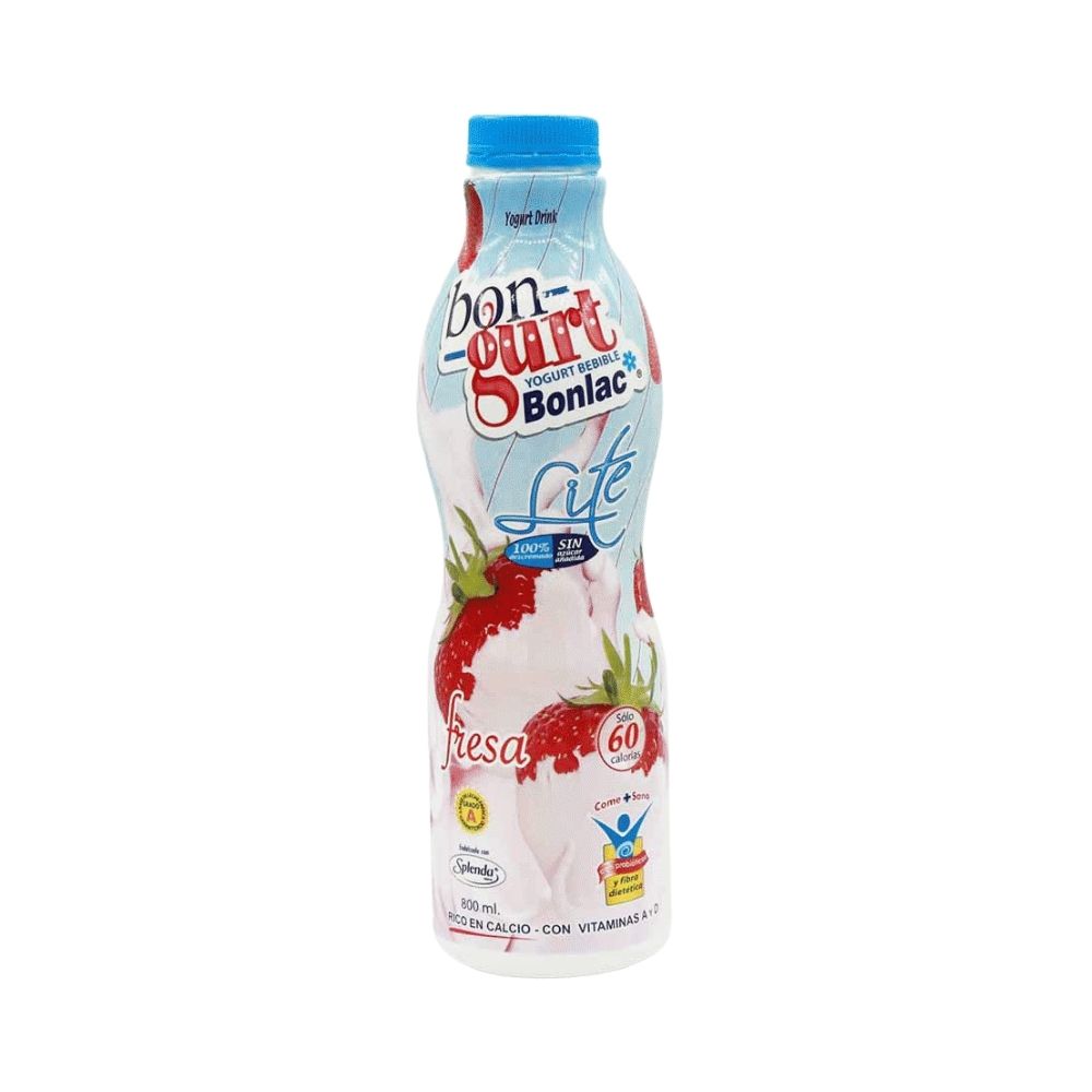 BONGURT LITE FRESA 800 ML BONLAC– Super Barú Online