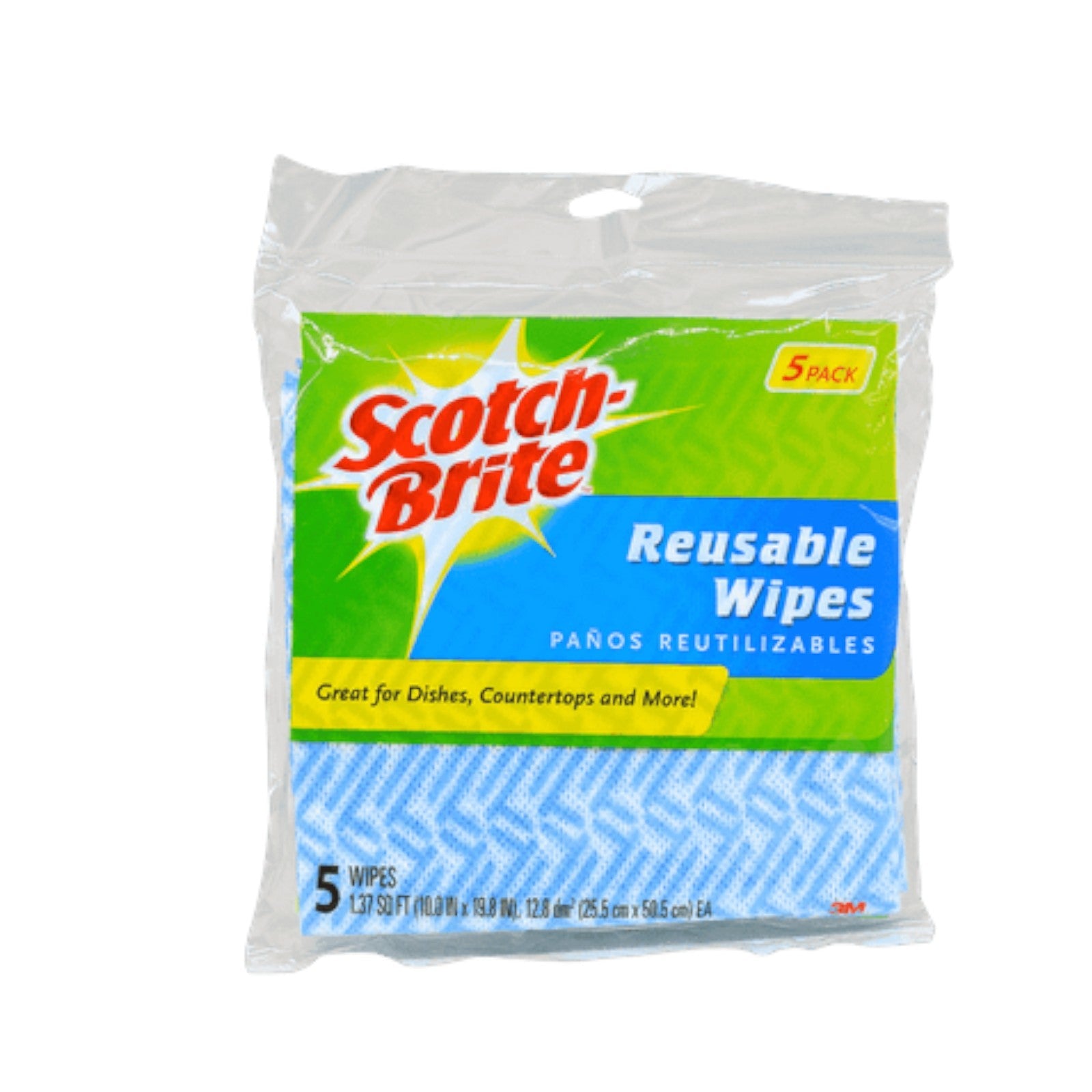 WIPE REUSABLE SCOTCH BRITE 3M– Super Barú Online