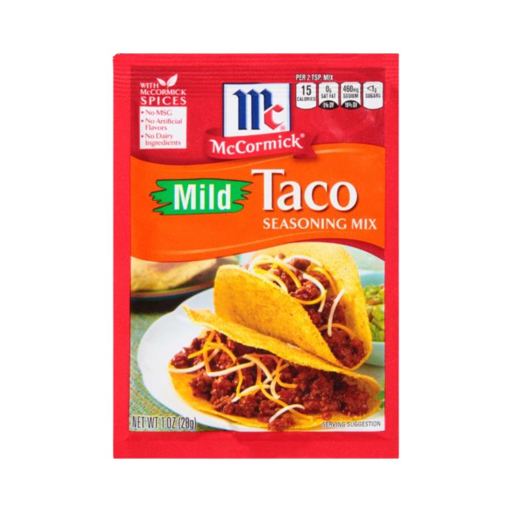 SAZONAR TACOS MILD 1 OZ MC CORMICK– Super Barú Online