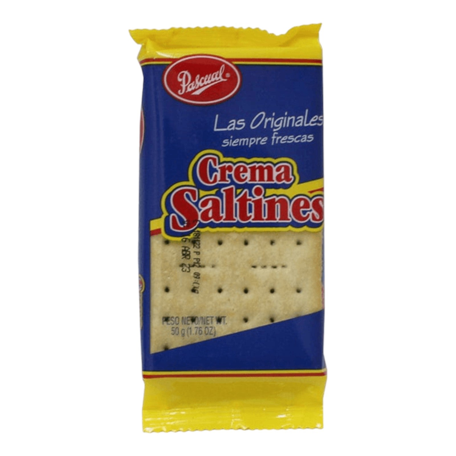 GALLETA CREMA SALTINES 50 GR PASCUAL– Super Barú Online
