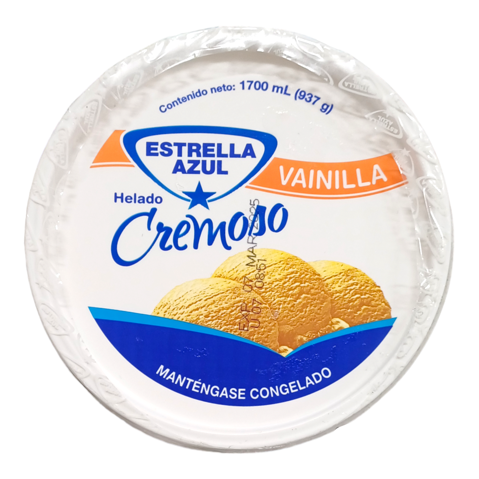 HELADO DE VAINILLA 1700 ML ESTRELLA AZUL– Super Barú Online