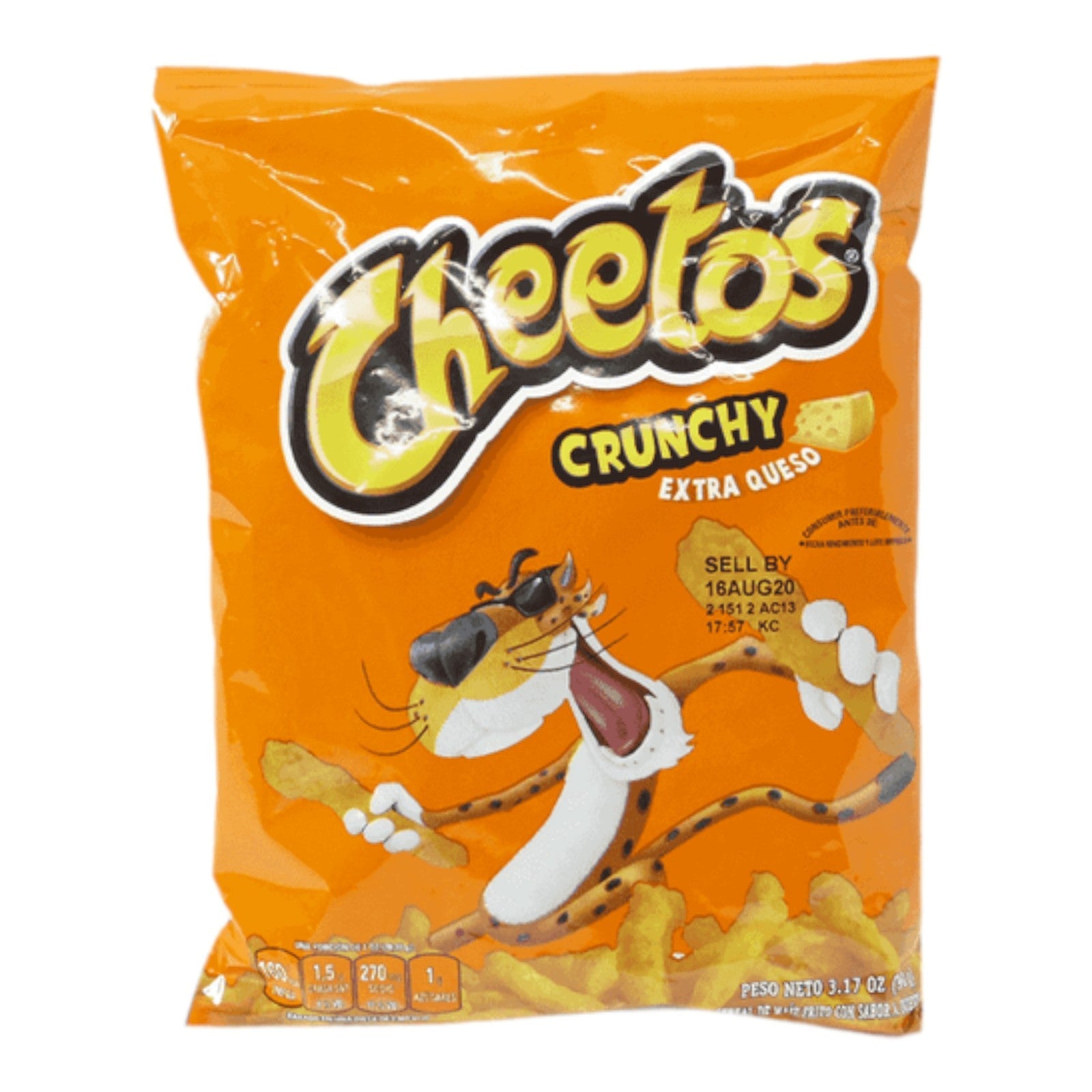 CHEETOS CRUNCHY EXTA QUESO 90 GR CHEETOS– Super Barú Online