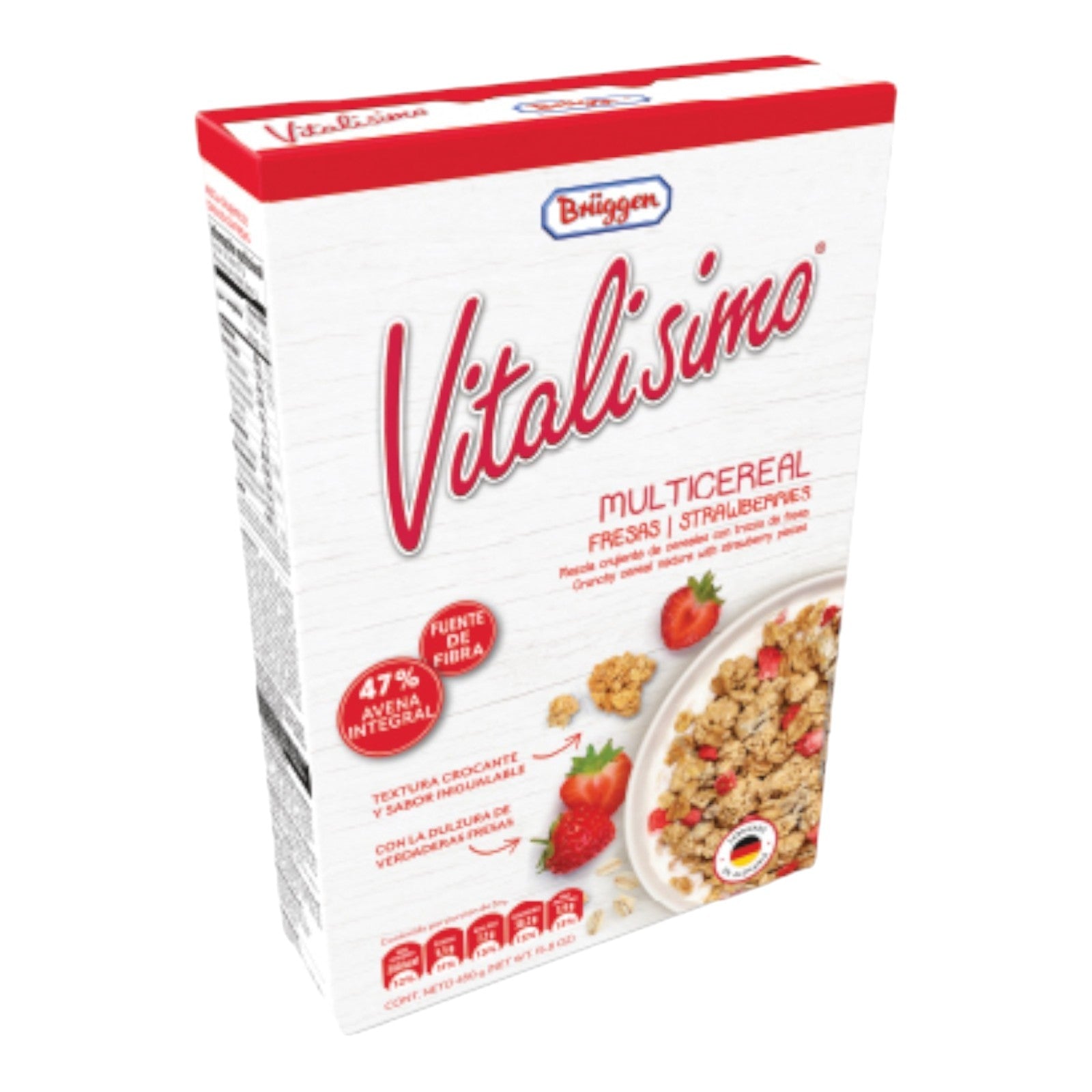 MULTICEREAL FRESAS 450 GR VITALISIMO– Super Barú Online