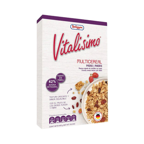 MULTICEREAL PASAS 450GR VITALISIMO– Super Barú Online