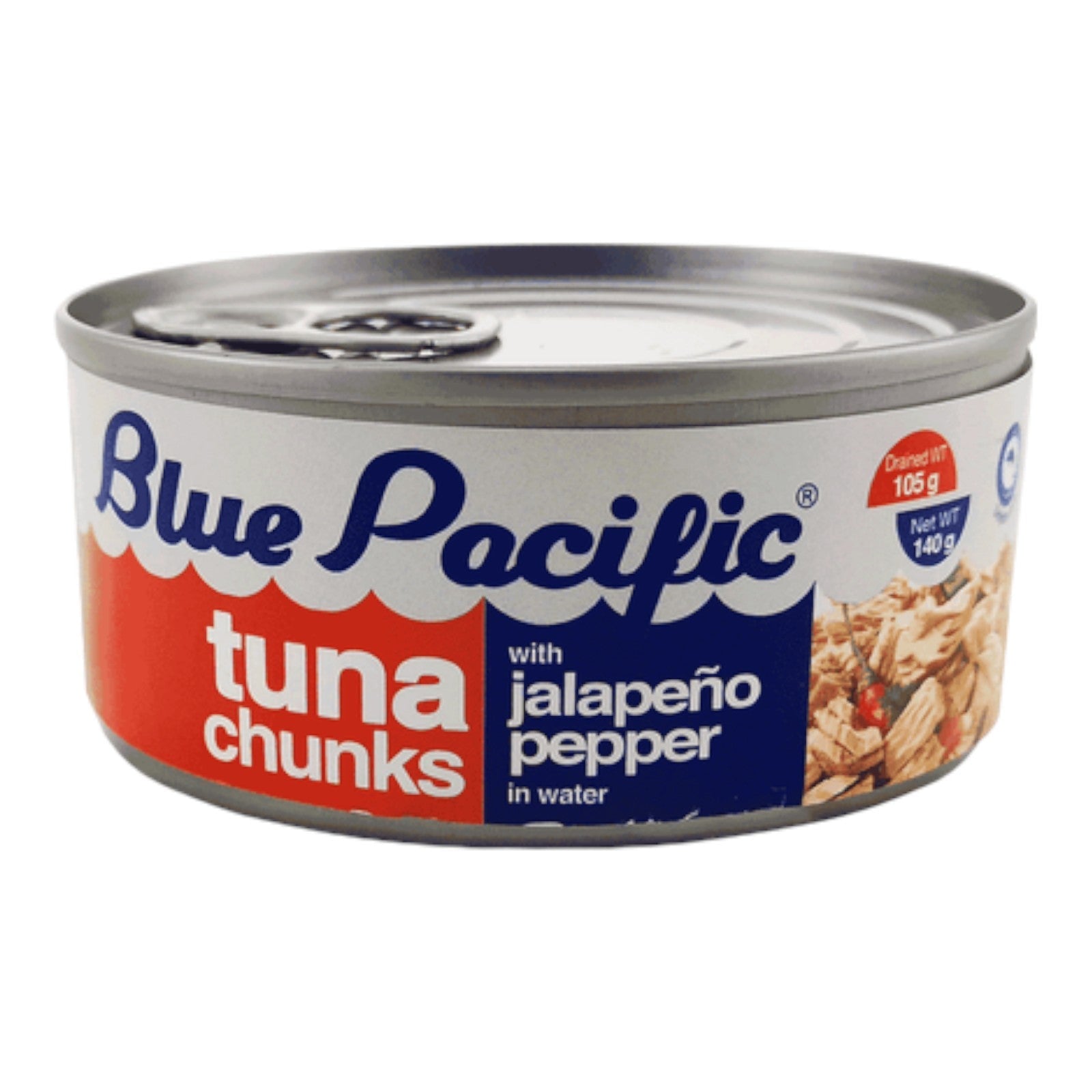 TUNA CON CHILE JALAPENO 140 GR BLUE PACIFIC– Super Barú Online