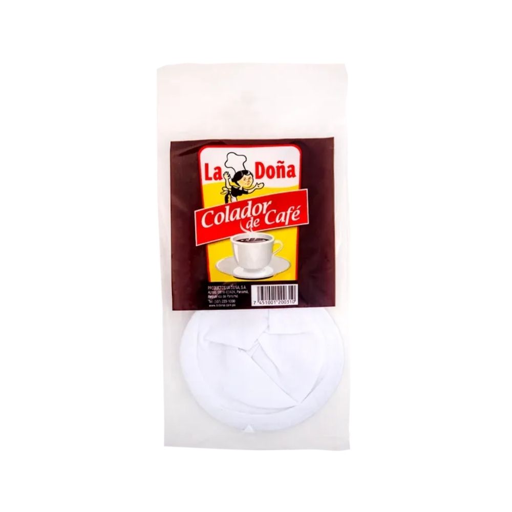 COLADOR DE TELA PARA CAFE LA DOÑA– Super Barú Online