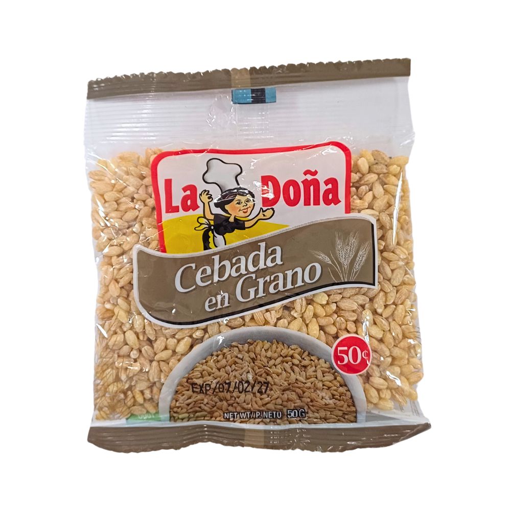 CEBADA EN GRANO 50 GR LA DOÑA– Super Barú Online