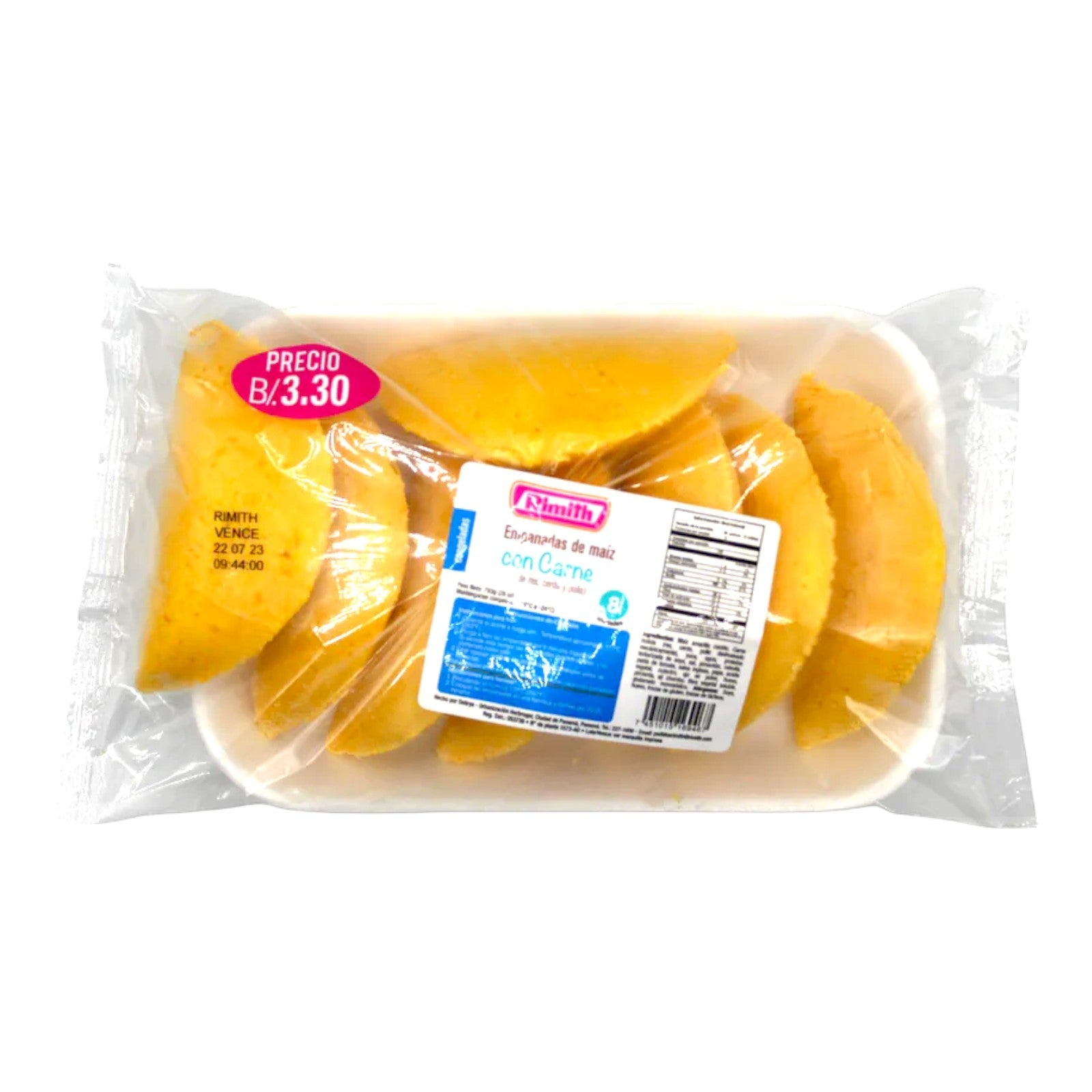 EMPANADA DE MAIZ CON CARNE 8 UN 28 OZ RIMITH– Super Barú Online