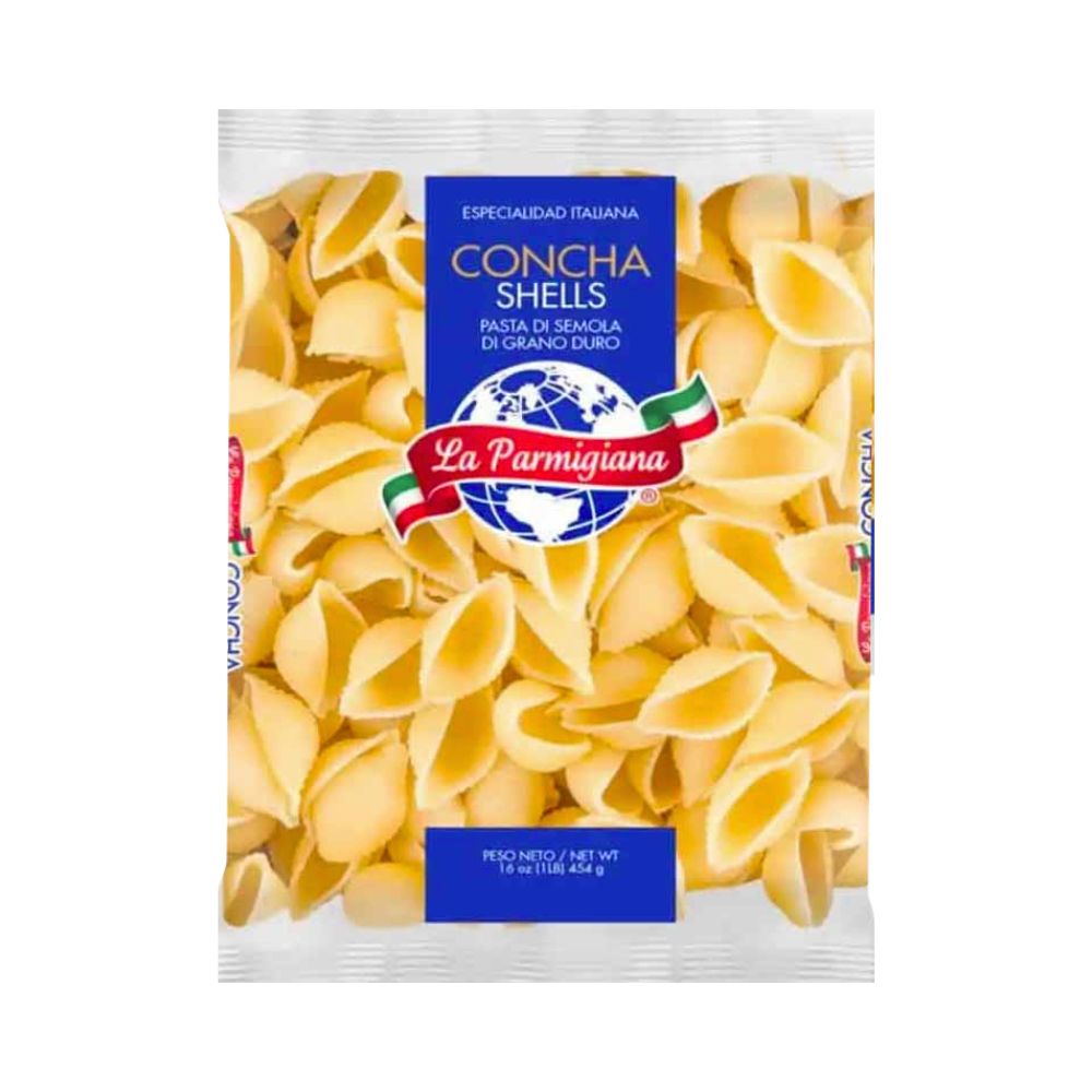 PASTAS CORTAS EN CONCHAS 1LB LA PARMIGIANA– Super Barú Online