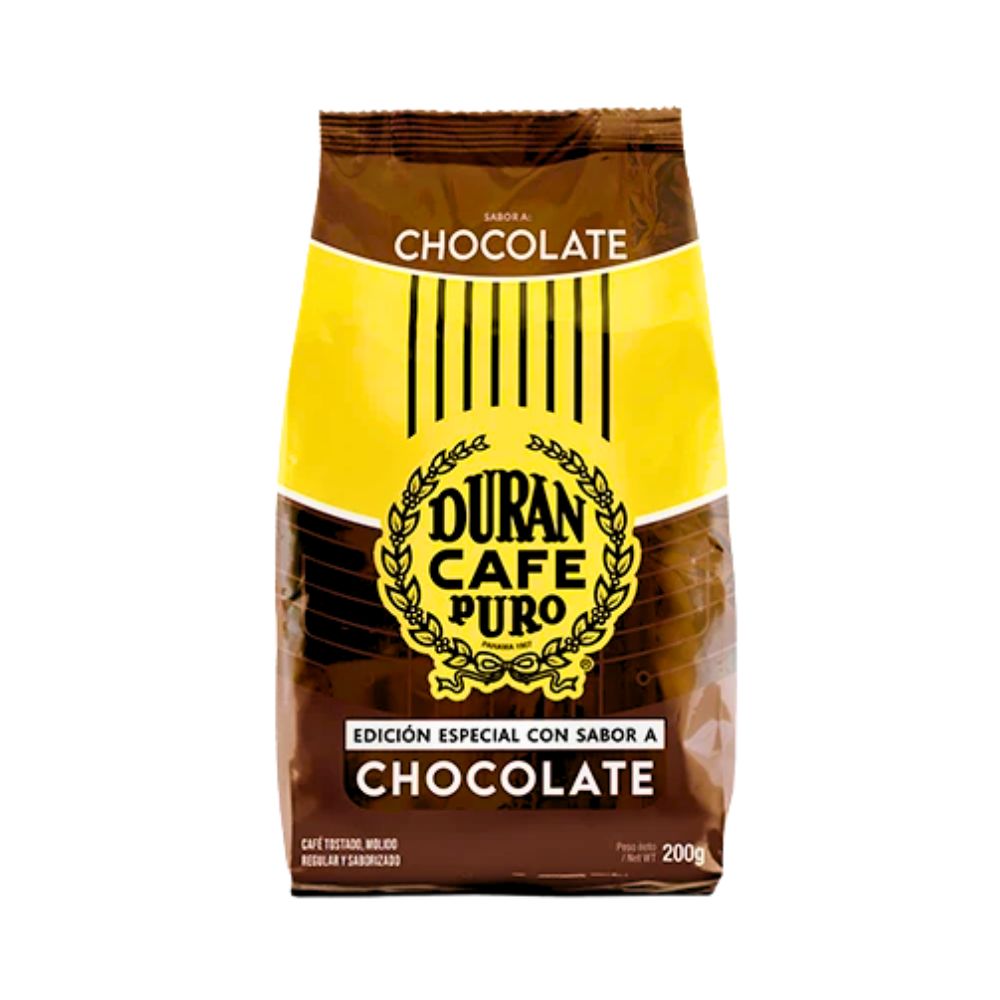 CAFE SABOR CHOCOLATE EDICIÓN ESPECIAL 200 GR DURAN– Super Barú Online