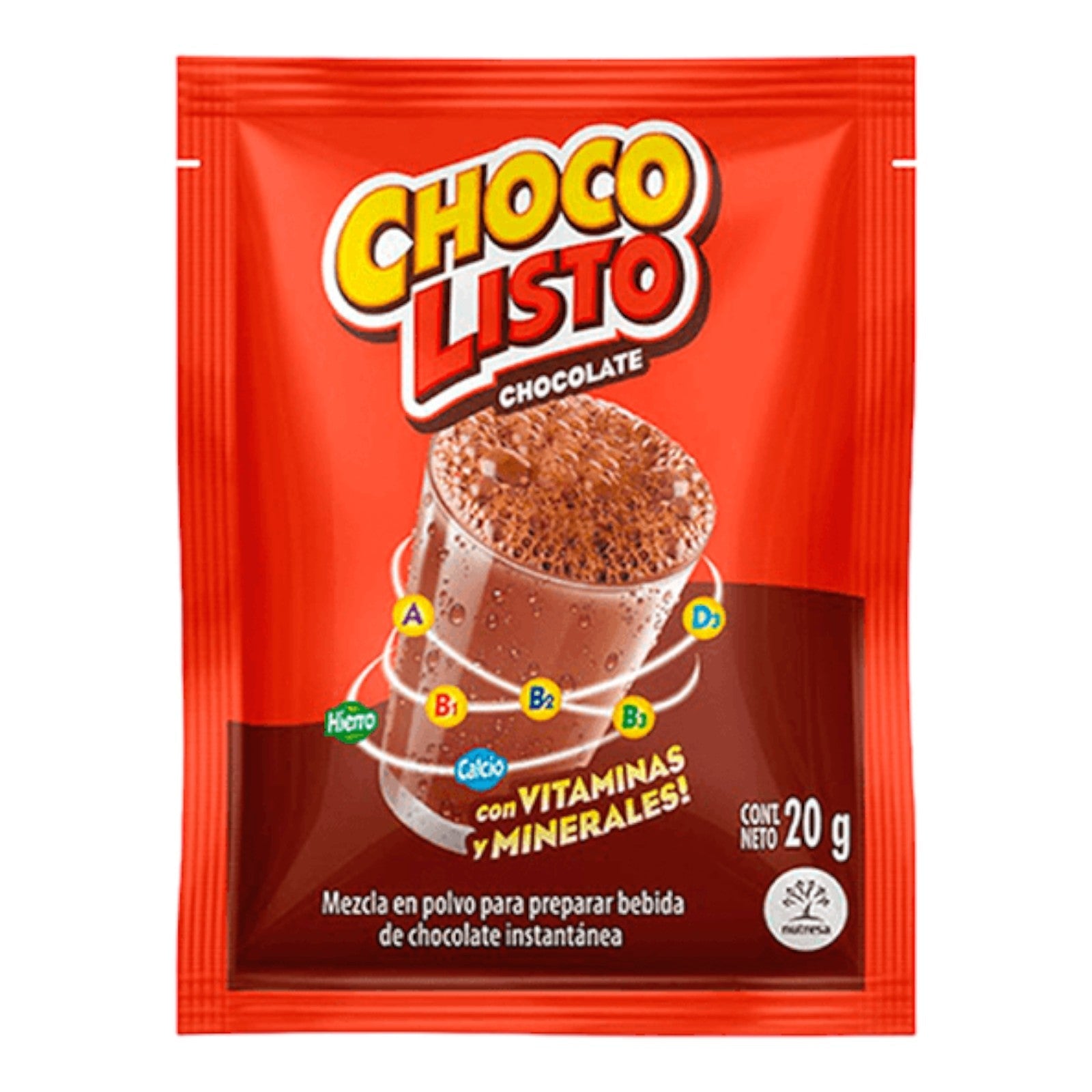 CHOCOLISTO EN SOBRE 20 GR CHOCO LISTO– Super Barú Online