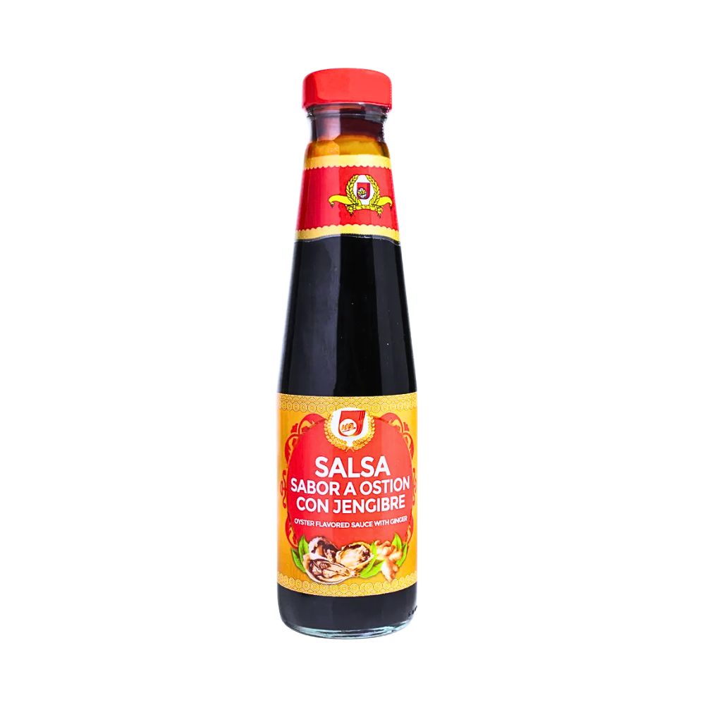 SALSA DE OSTION CON JENGIBRE 280 GR NHS– Super Barú Online