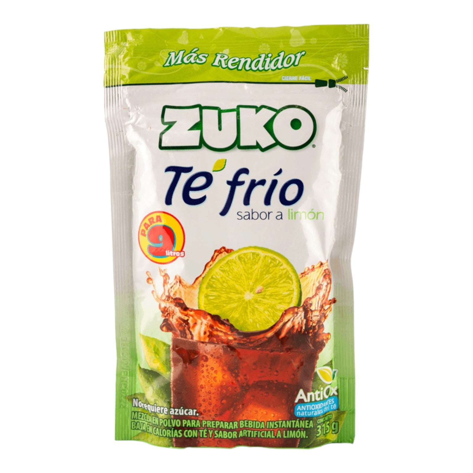 ZUKO TE FRIO SABOR LIMON 315 GR ZUKO– Super Barú Online