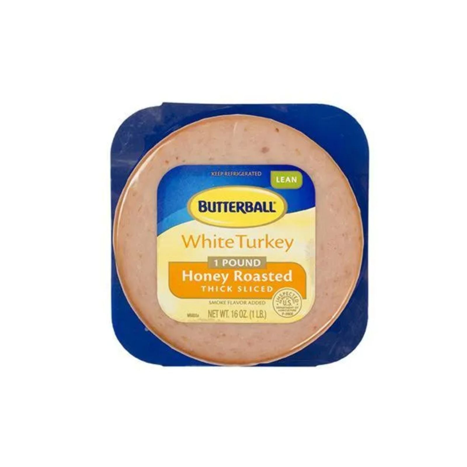 JAMON DE PAVO HONEY ROASTED THICK SLICED 16 OZ BUTTERBALL– Super Barú ...